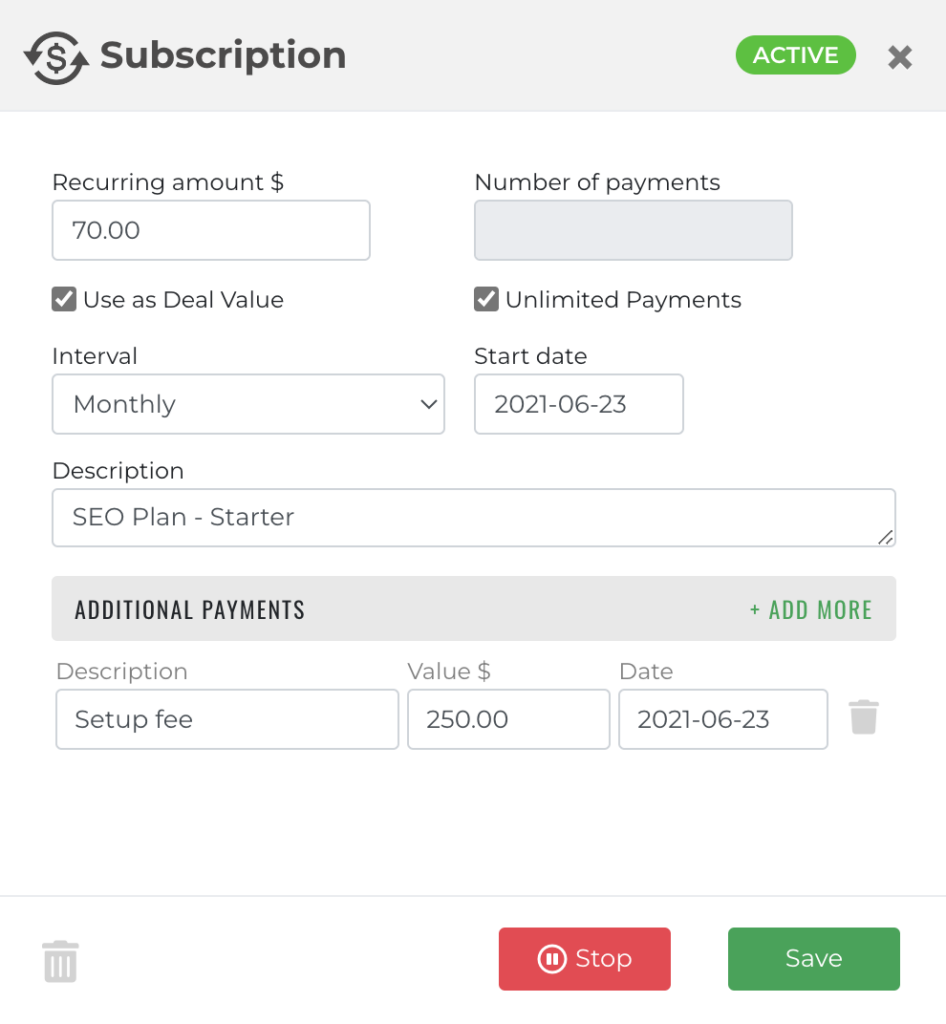 Software de gestión de suscripciones | Onpipeline